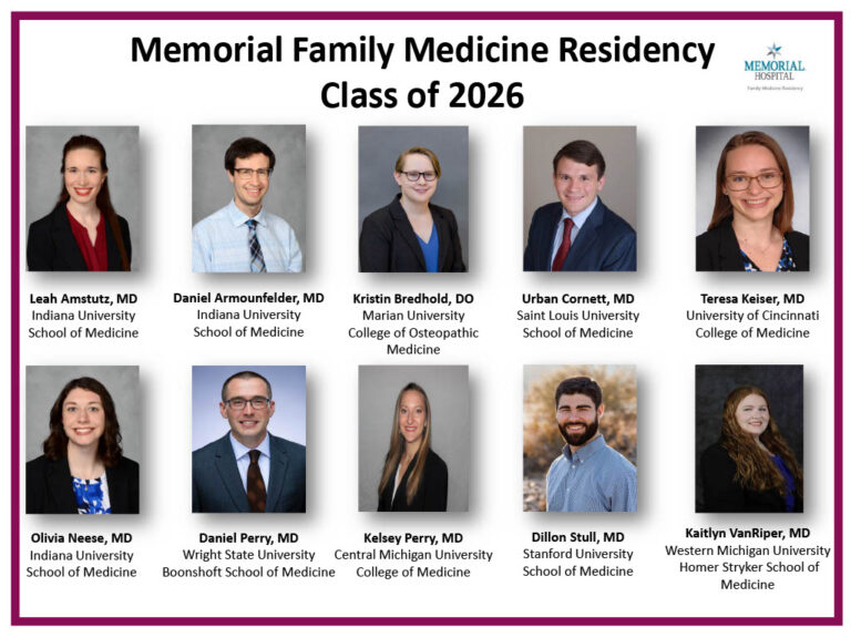 Welcome Memorial Family Medicine Residency Class of 2026!!! - Beacon ...